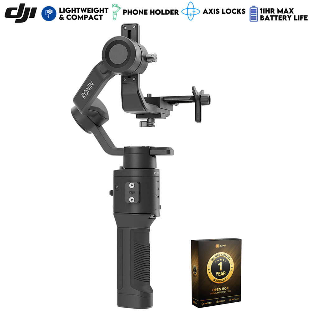 DJI Ronin-SC Gimbal Stabilizer Essentials Kit (Open-box) w/ CPS 1 Year ...