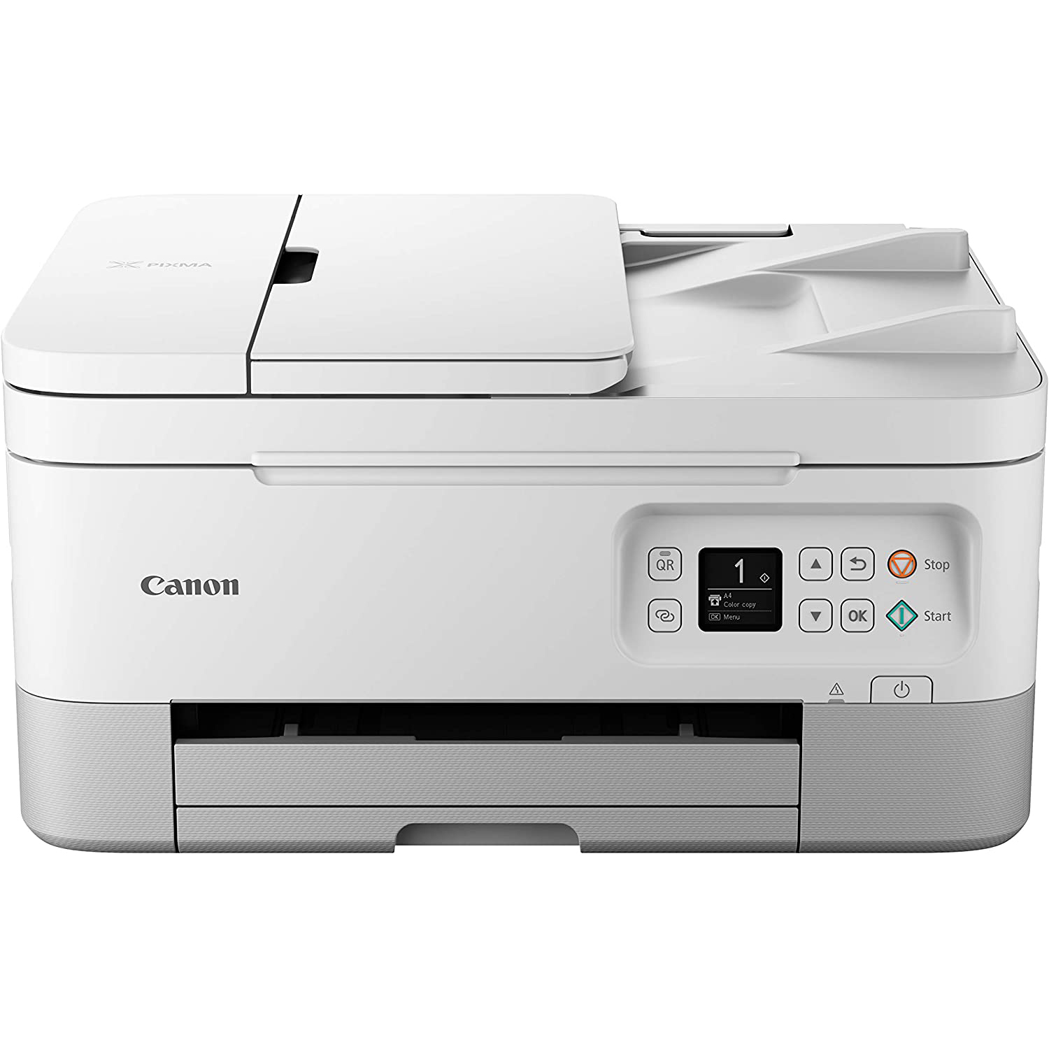 Canon PIXMA TR7020a Wireless Inkjet All-in-One Printer - White - Open ...